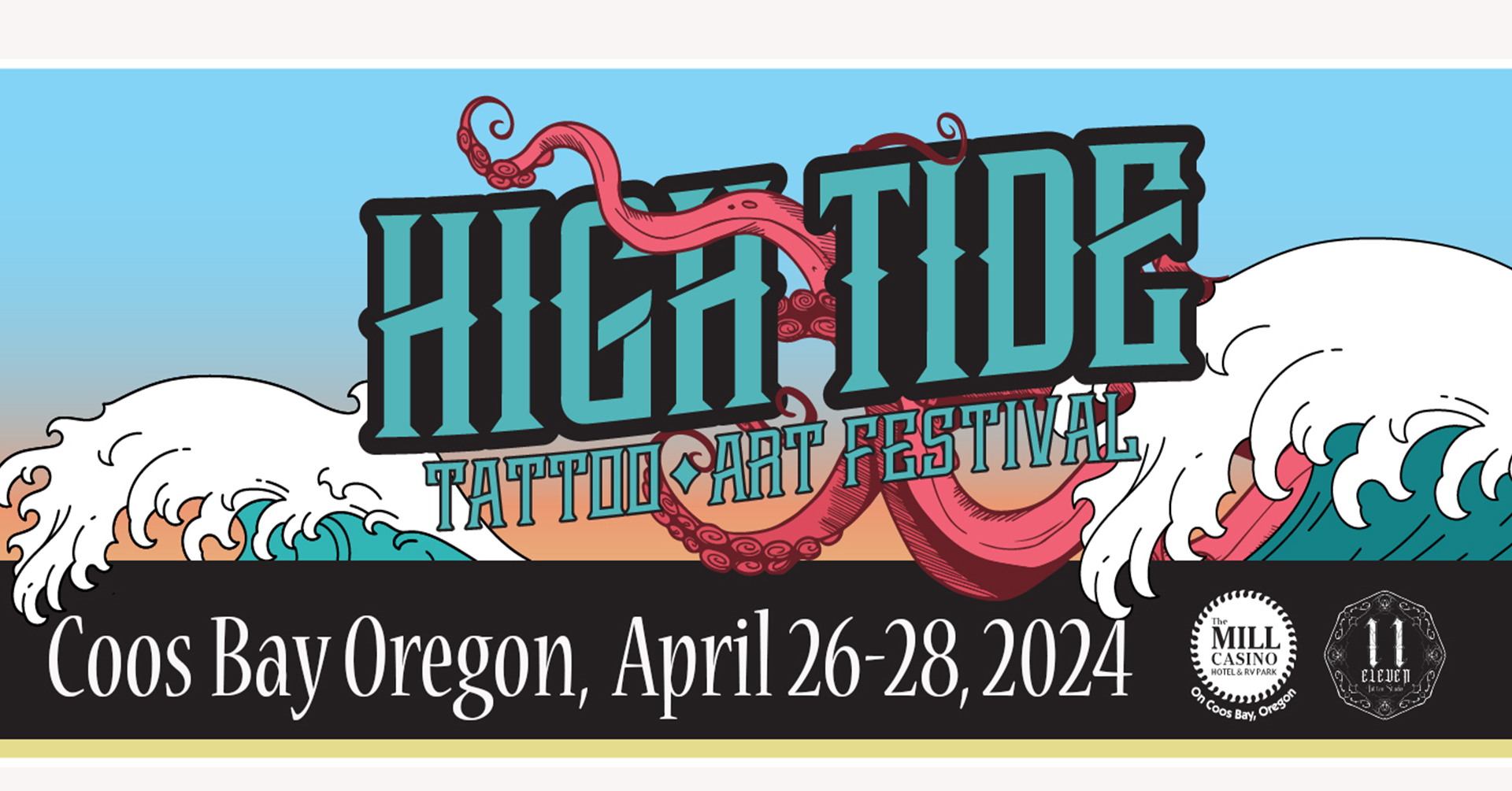 Annual High Tide Tattoo and Arts Festival | Oregon's Adventure Coast